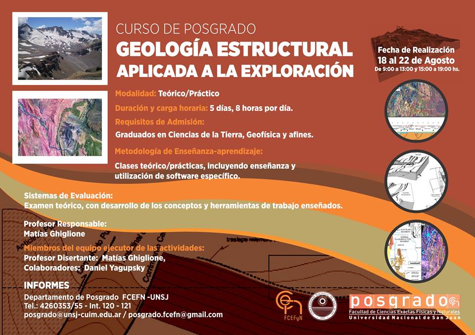 Posgrado: Geología Estructural aplicada a la exploración