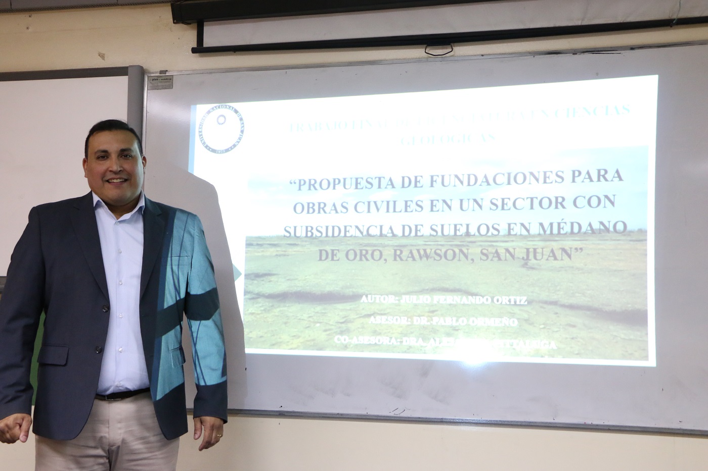 Julio Ortiz concluyó su carrera por el Sistema Nacional de ...