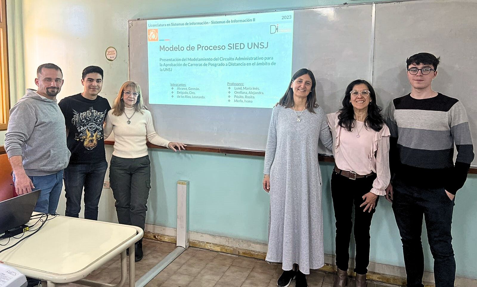 Se presentó el modelo del proceso SIED UNSJ